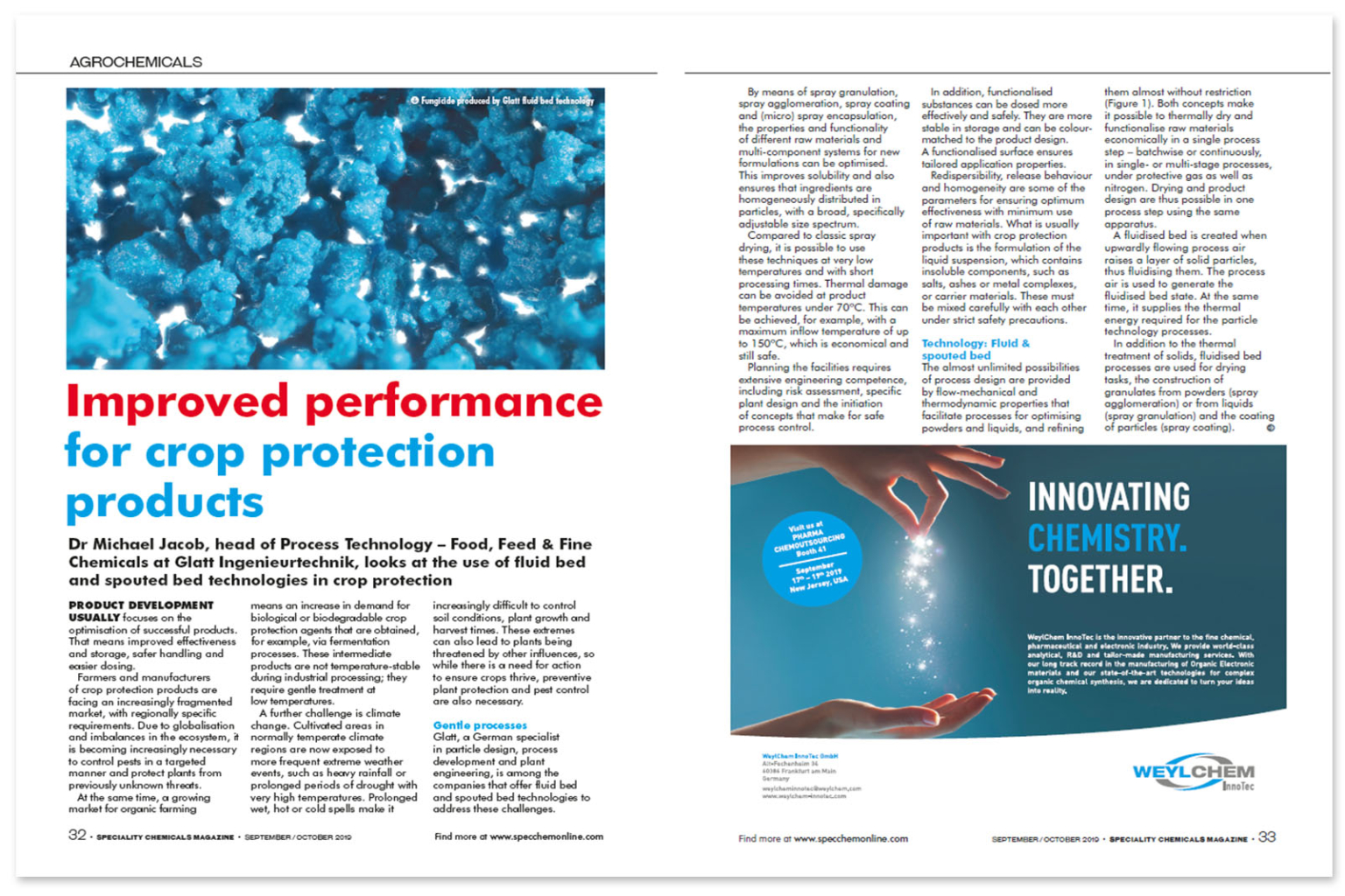 Fluid Bed Technology for Food, Feed & Fine Chemicals