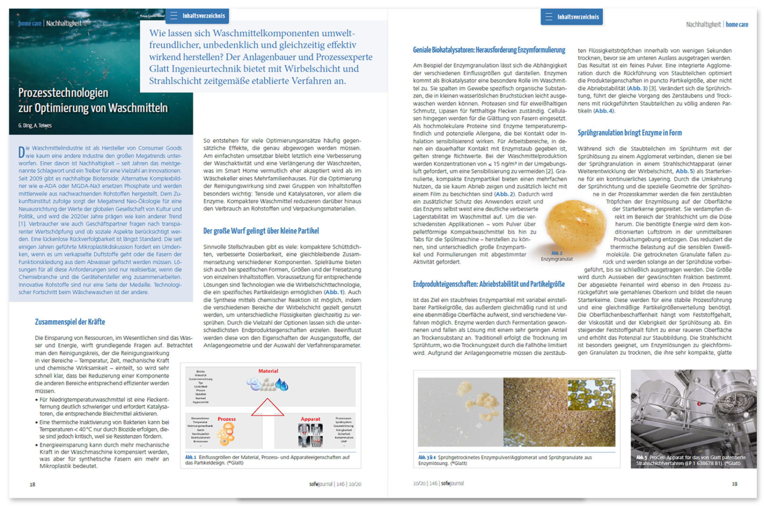 Die Kombination macht's - Coaten in der Lebensmittel- und pharmazeutischen Industrie, Teil 1
