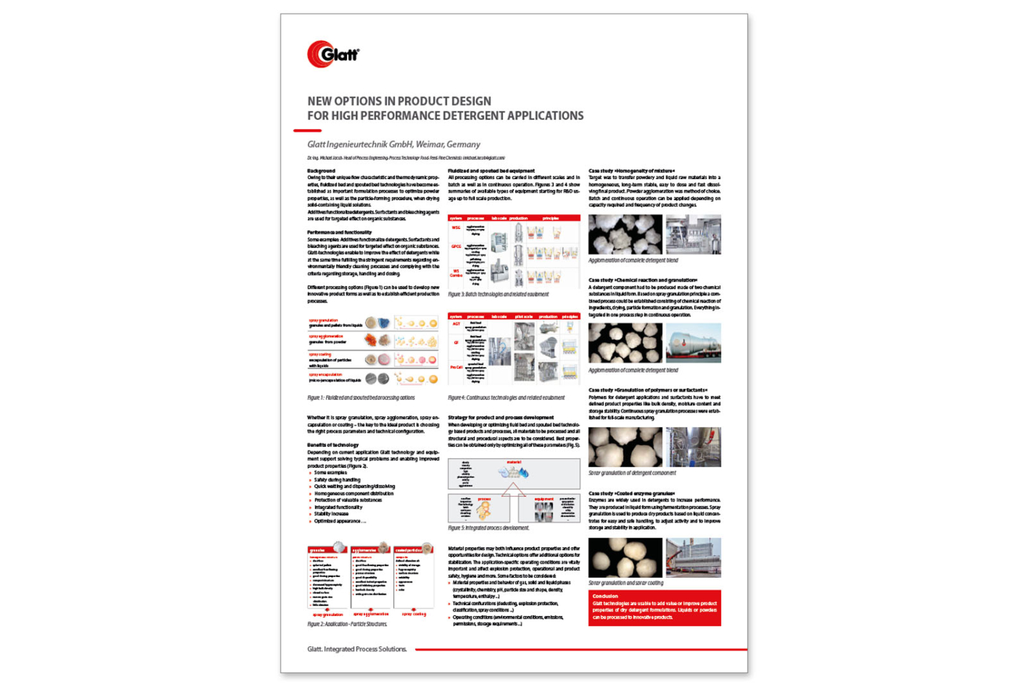 Meet the Glatt Experts @ SEPAWA Congress Stand E723 October 25-27, 2023 Berlin Germany