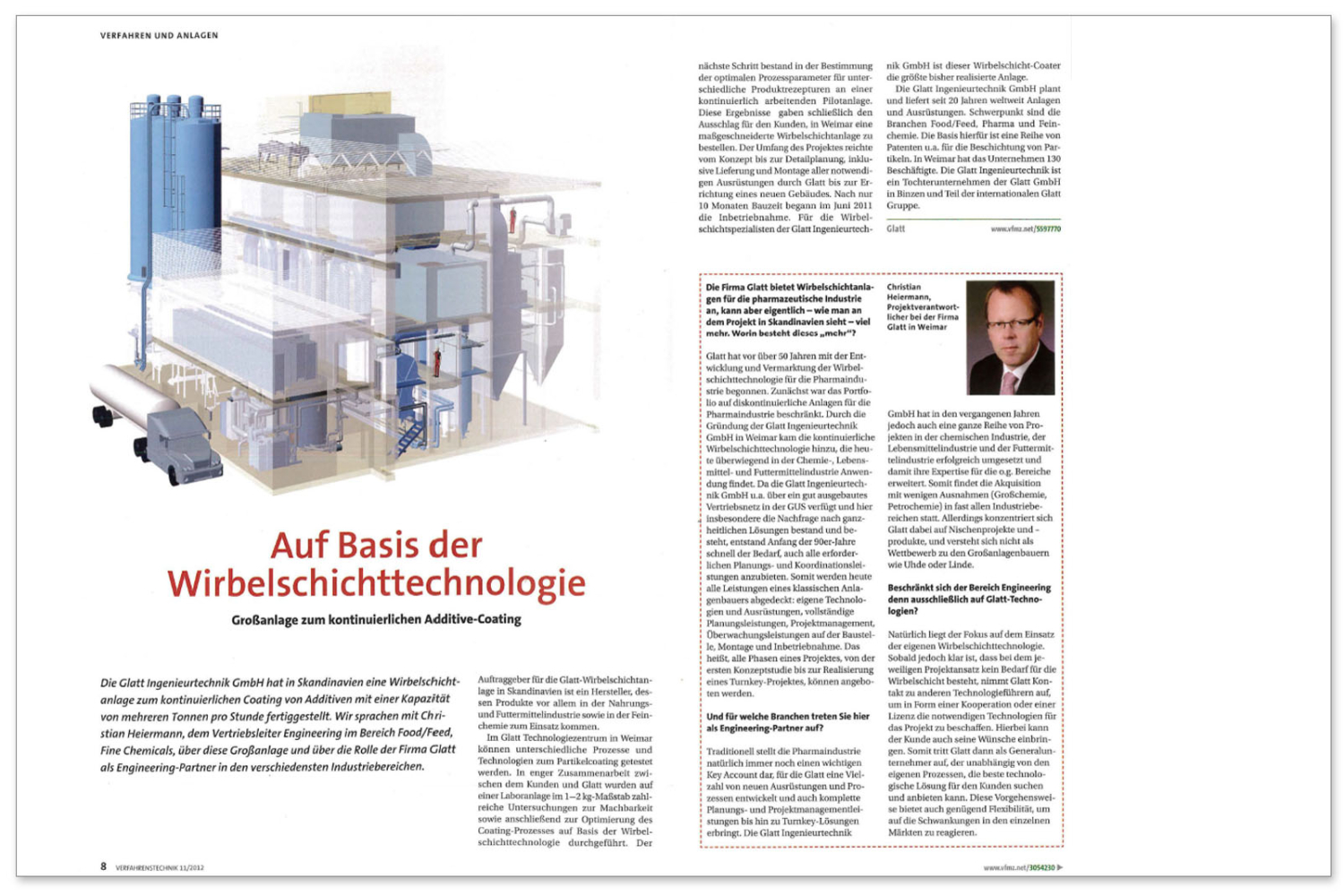 Bauformen und Baureihen von Wirbelschicht- und Strahlschichtanlagen
