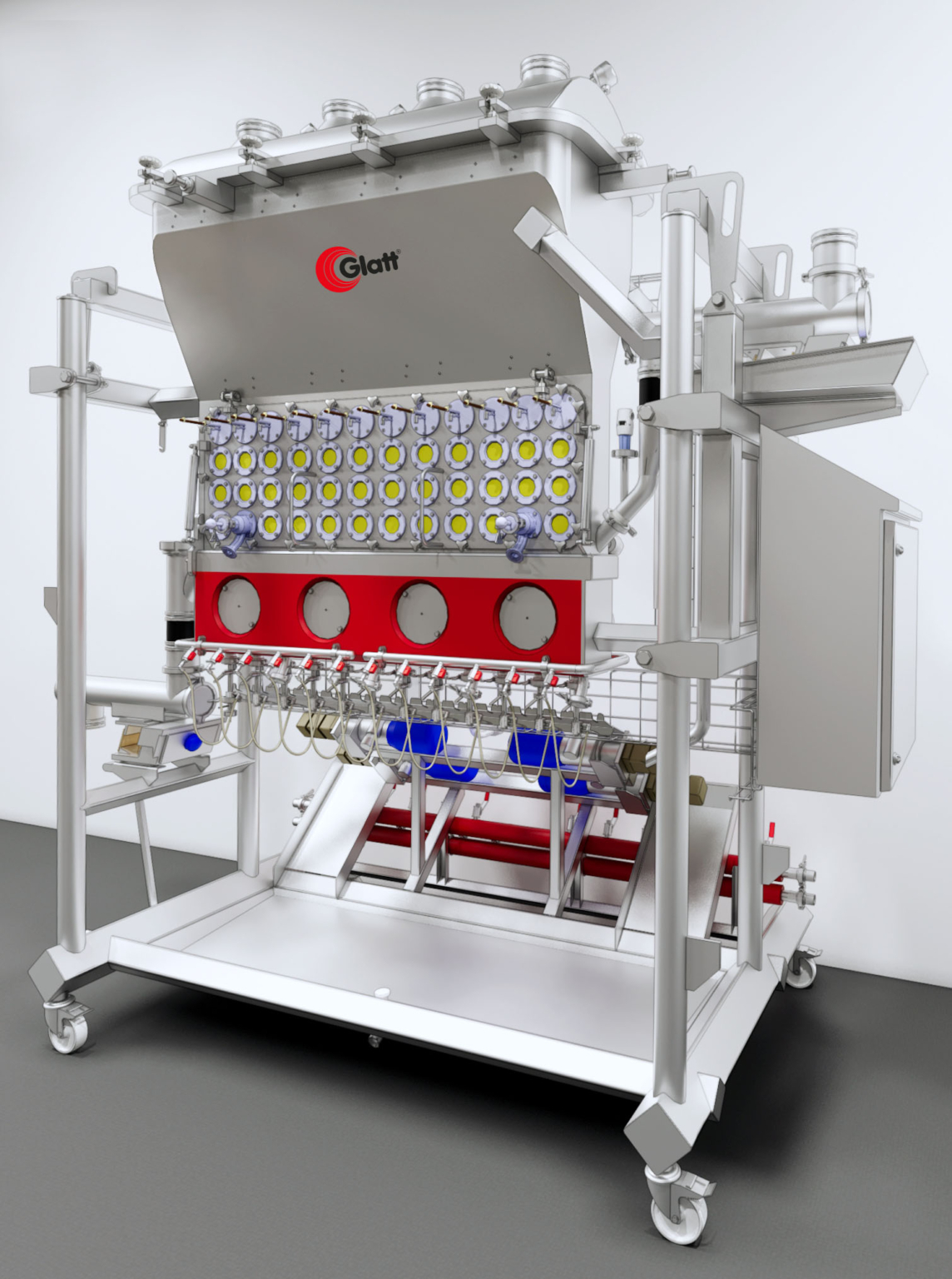 GFC 16 - Continuous fluidized bed coating on pilot scale