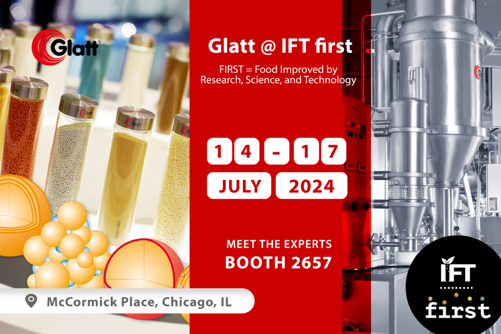Glatt @ IFT first 2024 in Chicago, IL