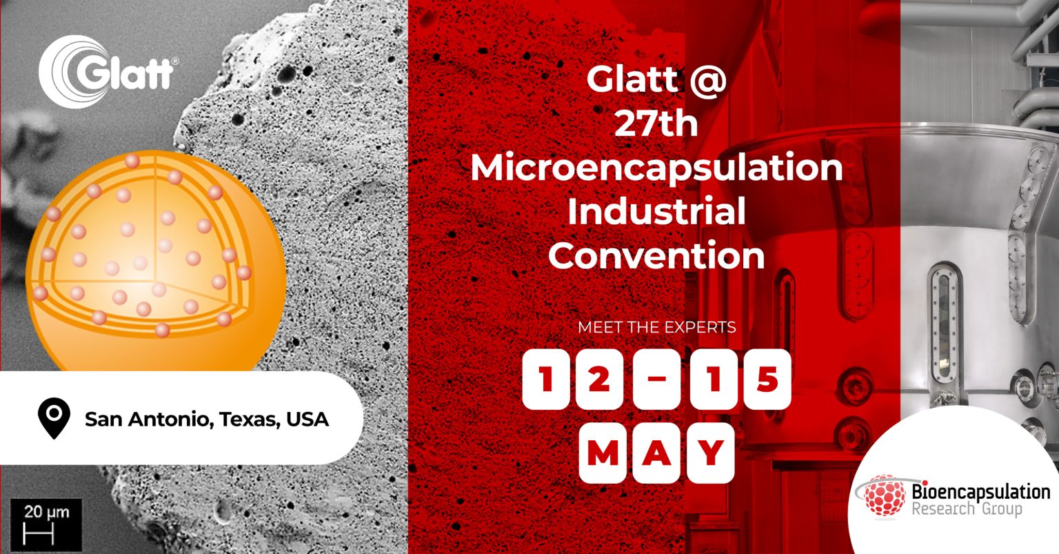 Glatt @ Microencapsulation Industrial Convention 2025