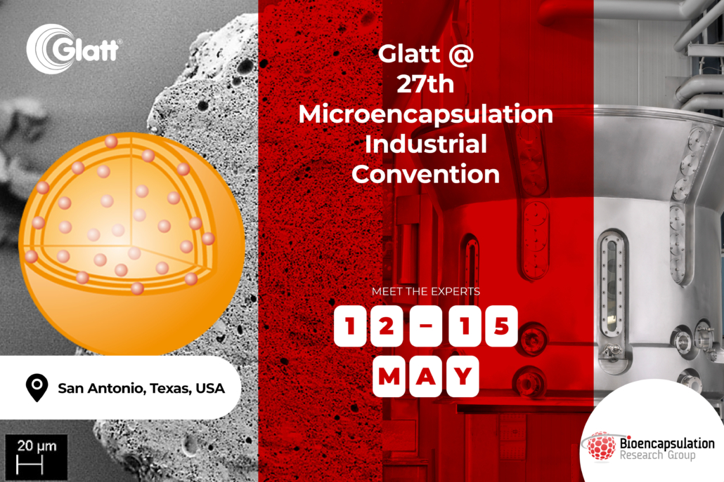 Glatt @ Microencapsulation Industrial Convention 2025
